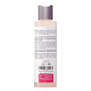 7% Glycolic Acid Toner with Rose Water, Witch Hazel, and Aloe Vera Gel – Alcohol & Oil Free Exfoliating AHA Face Toner – Improves Wrinkles, Dullness, Pores, Skin Tone & Texture, 6 oz.