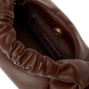 The Drop Women's Addison Soft Volume Top Handle Bag, Chocolate, One Size