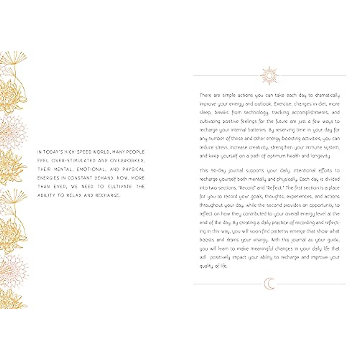 Recharge: A Day and Night Reflection Journal (Inner World)