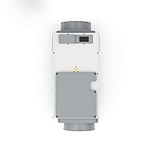 AprilAire E100 Pro 100-Pint Whole-House Dehumidifier + Model 76 Wall Mount Dehumidifier Control, Commercial-Grade Whole-Home Dehumidifier for Basement, Crawlspace, or Whole House up to 5,500 sq. ft.