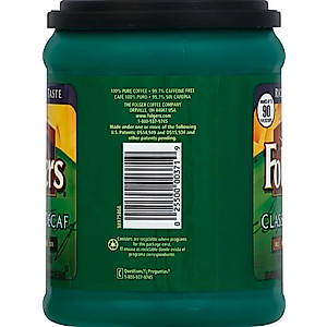 Folgers Classic Decaf Medium Roast Ground Coffee, 11.3 Ounces