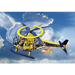 Playmobil Air Stunt Show Helicopter with Film Crew