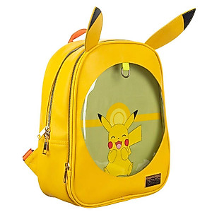Pokemon Pikachu Anime Character Pin Display Mini Backpack