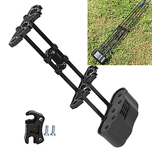 Longzhuo Crossbow Quiver, 5 Arrow Bow Quiver, Quiver for Compound Bow, Compound Bow Broadheads for Archery Arrow Holder Hunting