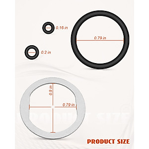 H-28 SS1 Gearhead Air Filter Sealing Kit Fit for CS-590 CS-600P CS-620P CS-620PW