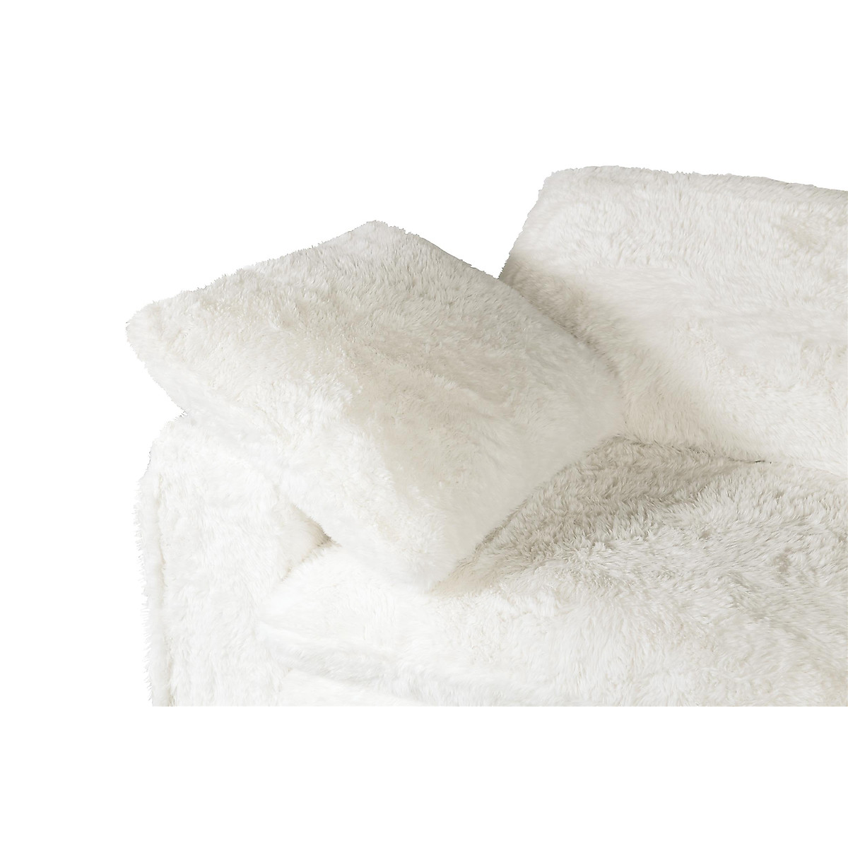 Barefoot Mega Plush 3-Seat Sofa in White Fabric by Hooker Furnishings