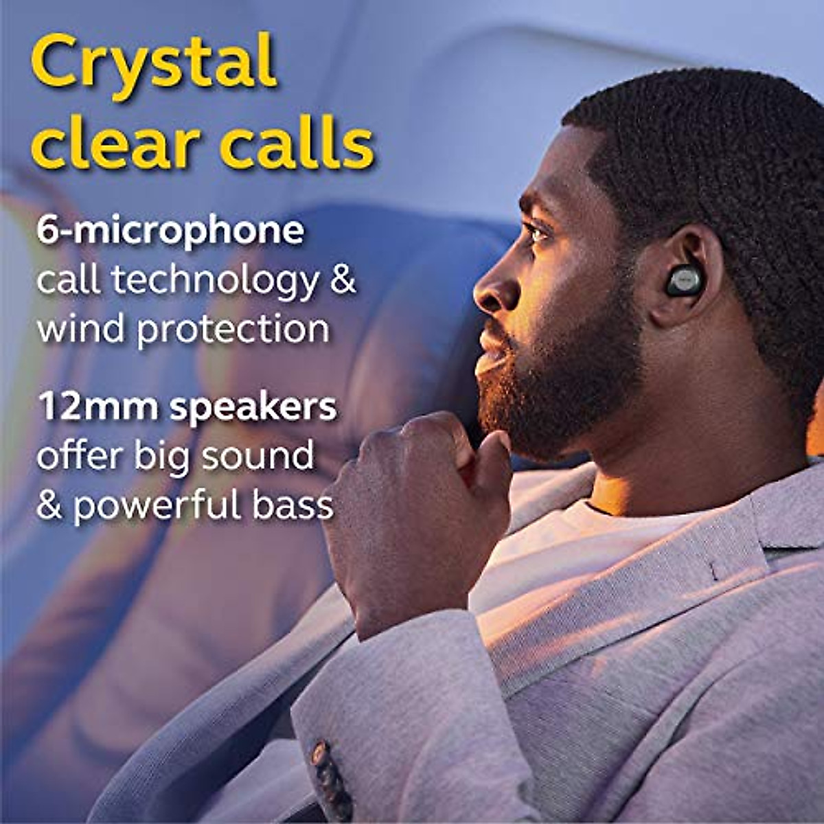 Jabra Elite 85t True Wireless Bluetooth Earbuds, Titanium Black – Advanced Noise-Cancelling Earbuds with Charging Case (Renewed)