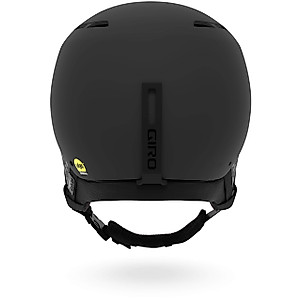 Giro Emerge Spherical Ski Helmet - Snowboard Helmet for Men, Women & Youth - Matte Black - Size M (55.5-59cm)