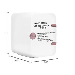 Finishing Touch Flawless Mini Beauty Cooler for Makeup and Skincare, 4 Liter