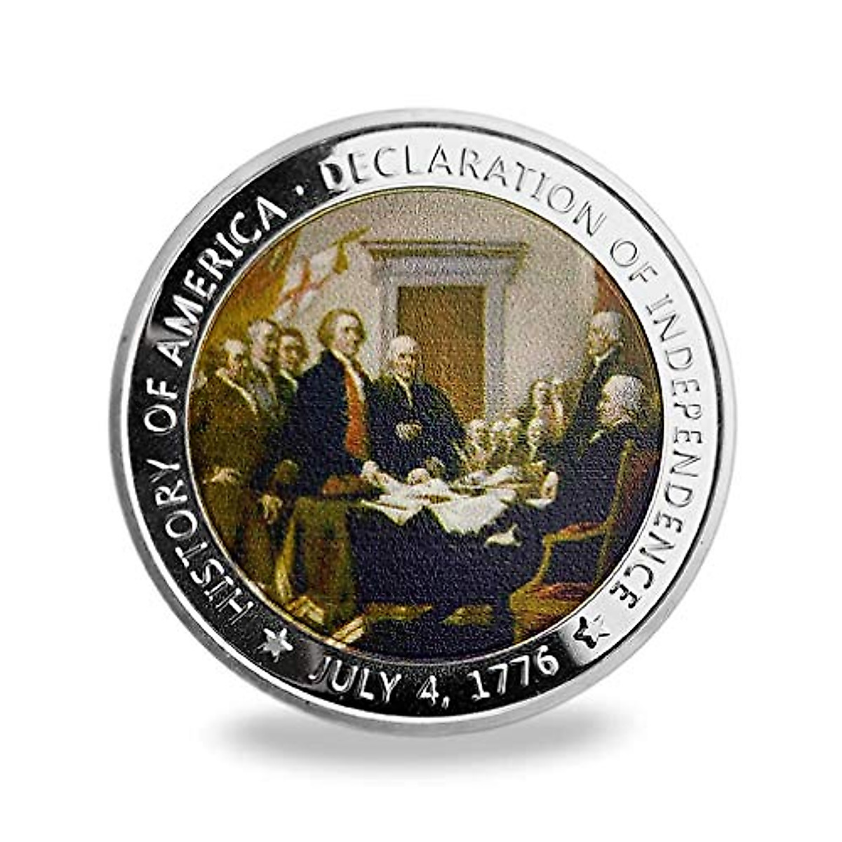 US Military Challenge Coin Presidential 1776 Declaration of Independence Commemorative Coin