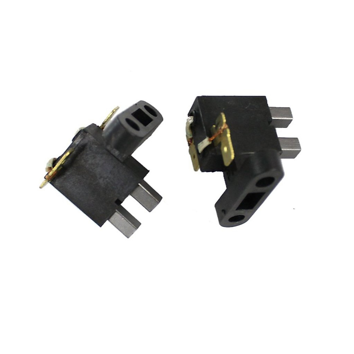 HURI 2pcs Carbon Brush for Gx390 9hp 11hp 13hp 14hp 4kw 5kw 6.5kw 7kw Chinese Generator 177f 182f 188f 190f 4000W 5000W 6500W 7000W Engine