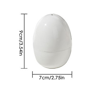 Microwave Egg Steamer - Egg Boiler, Boiled Egg Poachers | Microwave Poached Eggs Egg Cooker Maker with Lid, Quick Egg Boiling Hardboiled Egg Maker Boiler and Steamer for Hard Soft Boiled Egg