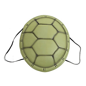 MSUIINT 2 Pack Turtle Shell Costume EVA Novelty Turtle Shell Backpack, Simulation Tortoise Shell Party Carnival Prop, Halloween Cosplay Costume Party Accessory, Halloween Dress Up Costume Accessories