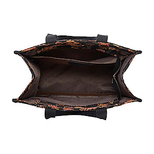 Signare Tapestry Shoulder Bag Shopping Bag for Women with Ume Sakura Design with Japanese Style