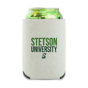 Stetson University Secondary Logo Can Cooler - Drink Sleeve Hugger Collapsible Insulator - Beverage Insulated Holder
