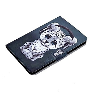 Compatible with/Replacement for Tablet PC Samsung Galaxy Tab A8 10.5 inch 2021 SM-X200/X205/X207 PU Leather Flip Cover Stand Wallet Case XXDY3(4)