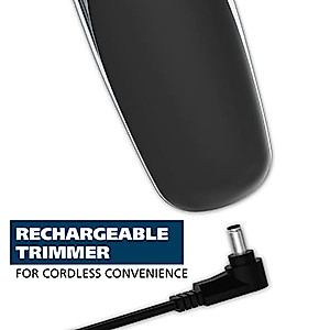 Wahl Clipper Rechargeable Beard Trimmer With Travel Lock, Self-sharpening Blades, and 10 Different Trimming Lengths – Model 9916-817V
