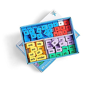 hand2mind Reading Rods Prefixes & Suffixes, Word Roots for Kids, Word Building Activities, Spelling Toys, Reading Tools for Kids, Phonemic Awareness and Phonics, Science of Reading Manipulatives