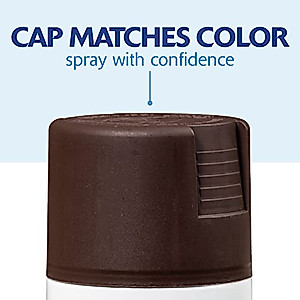 Rust-Oleum 334066 Painter's Touch 2X Ultra Cover Spray Paint, 12 oz, Satin Espresso