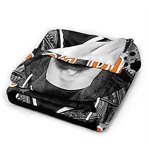 LeroyLCarter Chase Singer Rice Throw Blanket Flannel Printed Super Soft Blanket Full Size Bed for Sleepers Sofa Bed 50"x40"