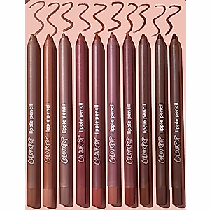 Colourpop "Truth or Bare" Lippie Pencil Vault - Set of 10 Iconic Nude Lip Liners New in Box