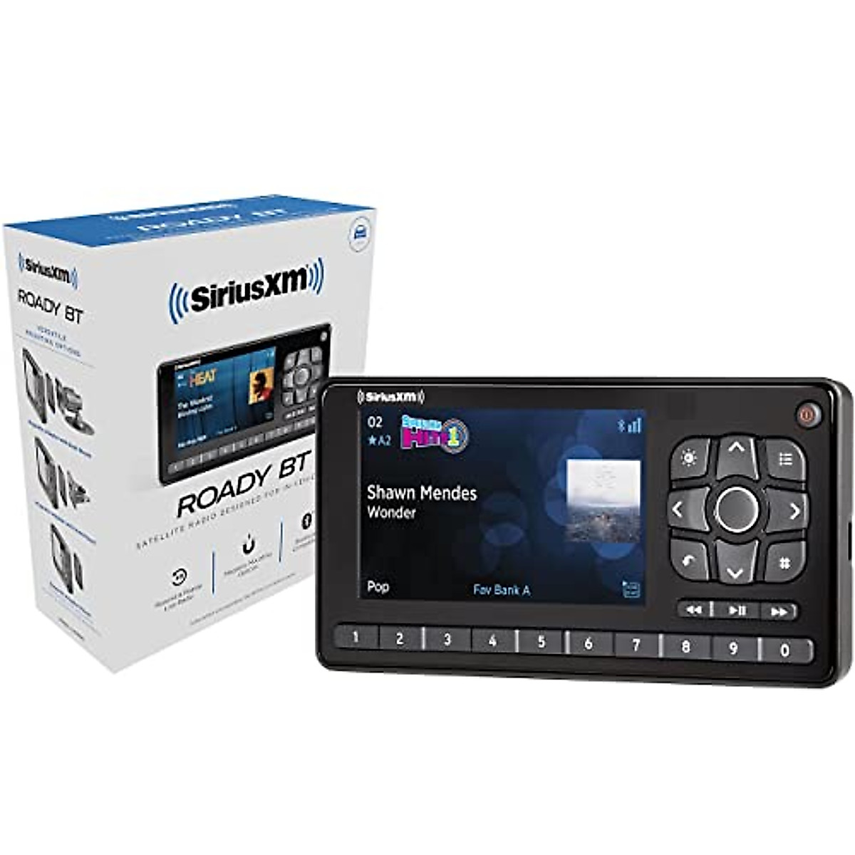 SiriusXM Roady BT Vehicle Satellite Radio - Enjoy SiriusXM Through Your Existing Car Stereo (RoadyBT SXVRBT1)