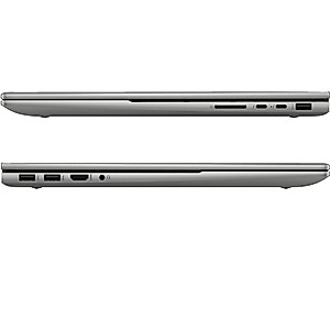 HP 2022 Newest 15 15.6" FHD Touchscreen Laptop, Intel Quad-Core i7-1165G7 up to 4.7GHz, 64GB DDR4 RAM, 2TB PCIe SSD, 802.11AC WiFi, Bluetooth, Webcam, Natural Silver, Windows 11, iPuzzl Type-C HUB