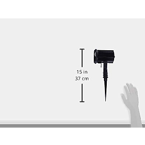 LedMall Motion 8 Patterns in 1 Red, Green, and Blue Outdoor Christmas Laser Lights Projector with remote control and Security Lock