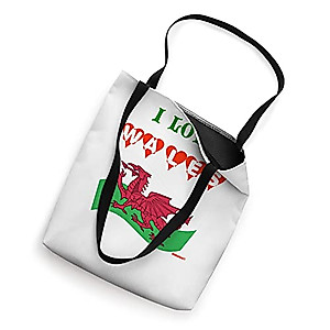 WALES I Love Wales Tote Bag