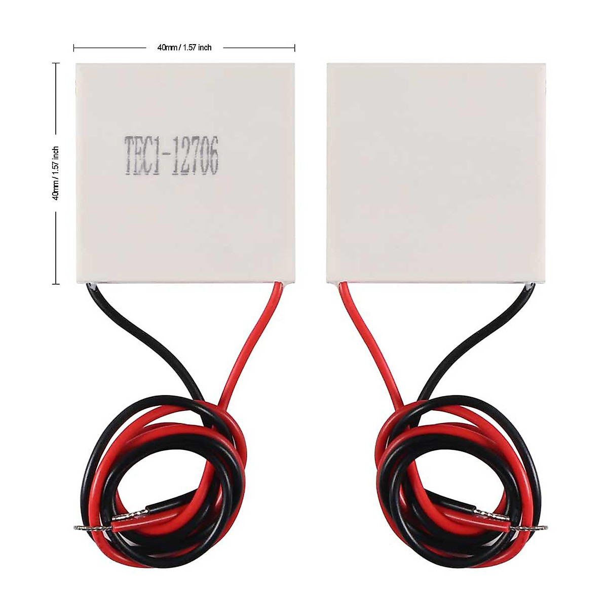 ALAMSCN 3 Sets TEC1-12706 Semiconductor Refrigeration 12V 6A Heatsink Thermoelectric Cooler Cooling Peltier Plate + Aluminum Heatsink + 12V Cooling Fan