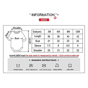 MAMIMAKA Short Sleeve Baby Bodysuit Newborn baby Pants Baby Clothes for Baby Boy and Girls clothes set