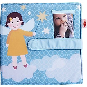 HABA Guardian Angel Baby Photo Album - Machine Washable Holds 8 4x6 Photographs