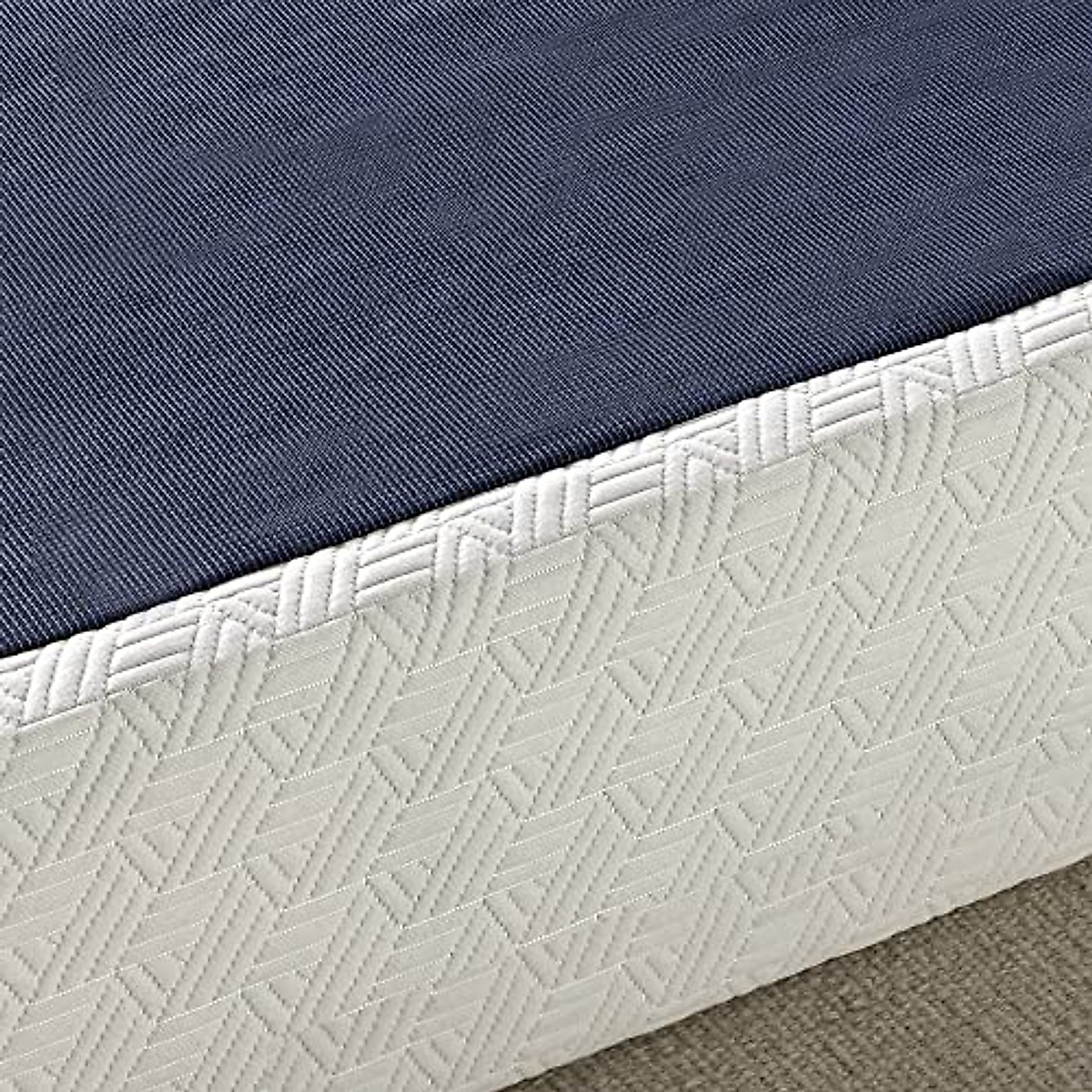 Best Price Mattress 7.5 Inch Metal Box Spring Mattress Support with Wood Slats, Full