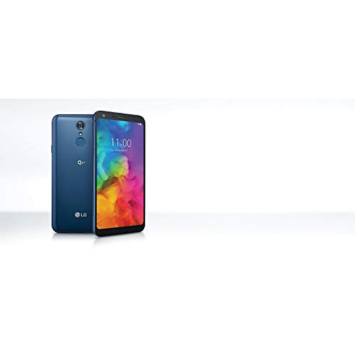 LG Q7+ Plus | 64GB, 4GB RAM | 5.5" FHD+ FullVision display | Android 8.1 Oreo | 16MP PDAF Rear Camera | MOROCCAN BLUE | T-Mobile Unlocked