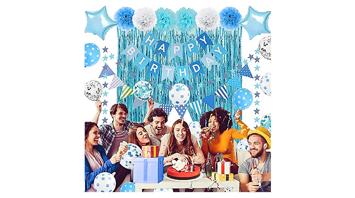Light Blue Birthday Decorations for Any Celebration