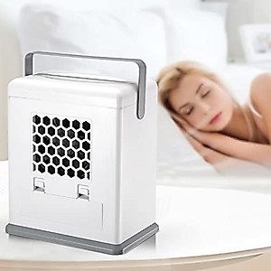 Portable A𝐢r Conditioner - Evaporative A𝐢r Cooler, USB Personal A𝐢r Conditioner Cool𝐢ng F𝐚n, Desktop Mist Humidifier F𝐚n for Home Office Outdoor Camping