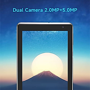 ZZB Tablet 7 inch Android 11 Tablet PC, 64GB ROM 2GB RAM Tablets, Quad-Core Processor Dual Camera WiFi Bluetooth Computer Tablet, Black tableta.