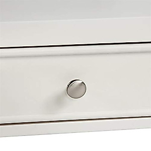 Comfort Pointe Verano 3-Drawer White Wood Desk