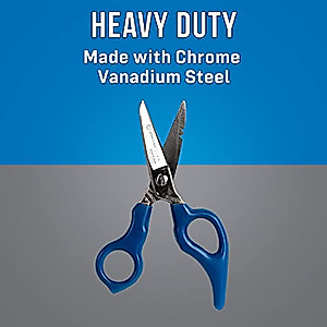 Jonard Tools ES-1964ERG Stainless Steel Electrician Scissors, For Heavy Duty Use With Ergonomic Handle