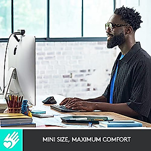 Logitech MX Keys Mini Minimalist Wireless Illuminated Keyboard, Compact, Bluetooth, USB-C, for Apple macOS, iOS, Windows, Linux, Android - Graphite - With Free Adobe Creative Cloud Subscription