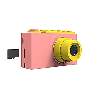 LKYBOA Children's Camera Digital Waterproof Camera Video Toy Kids Cartoon Mini Fun Cute Camera Outdoor Photography Kids (Color : Pink)
