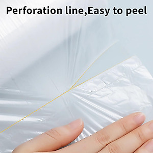 CLASSY Large 16" x 20" 350 Bags/roll Plastic Food Storage Bags, Plastic Produce bags for Vegetable Fruits, Bread(1 Roll)