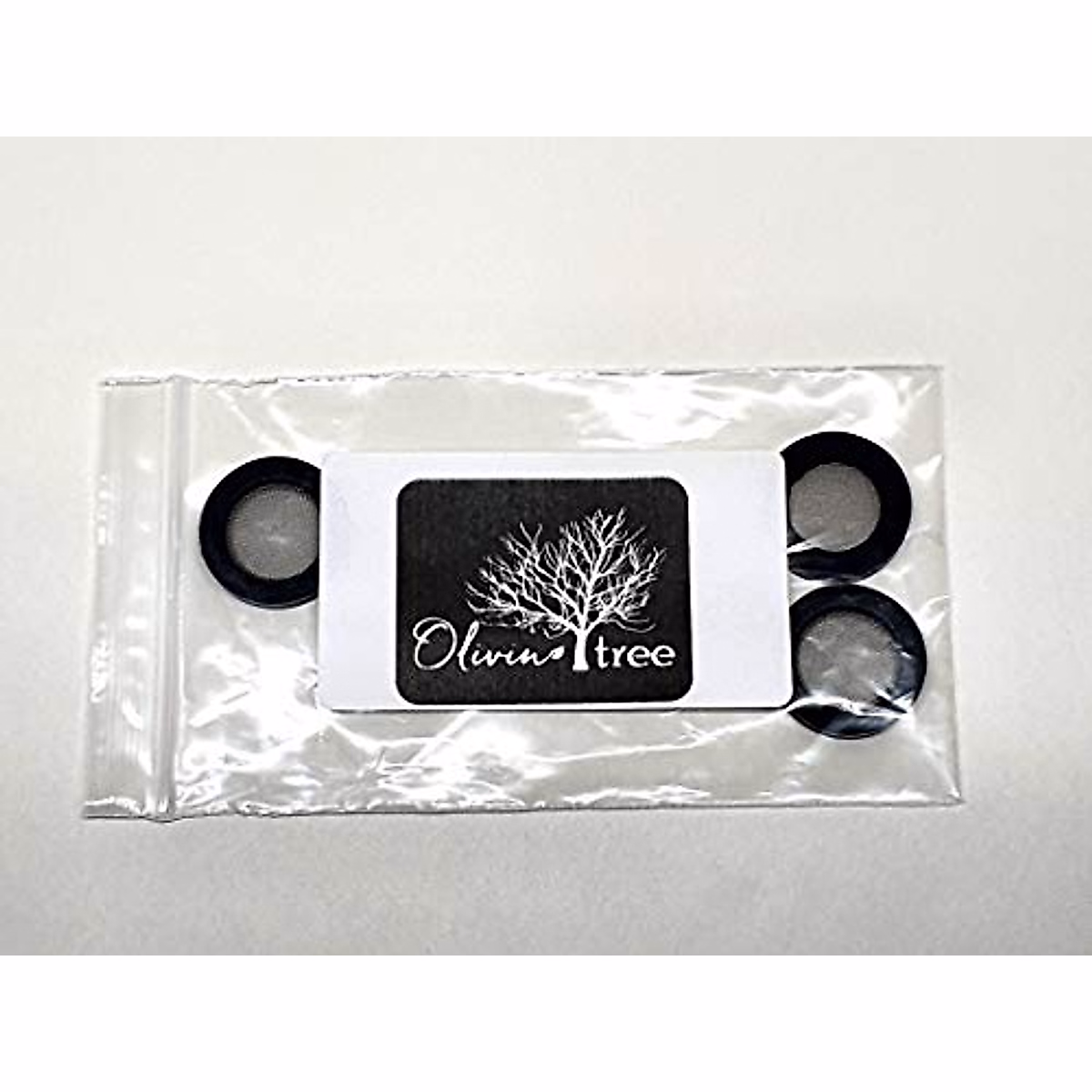 Olivia tree Black 3 pcs Silicone Washer Silicone Filter Gasket for Shower Head Water tap Faucet