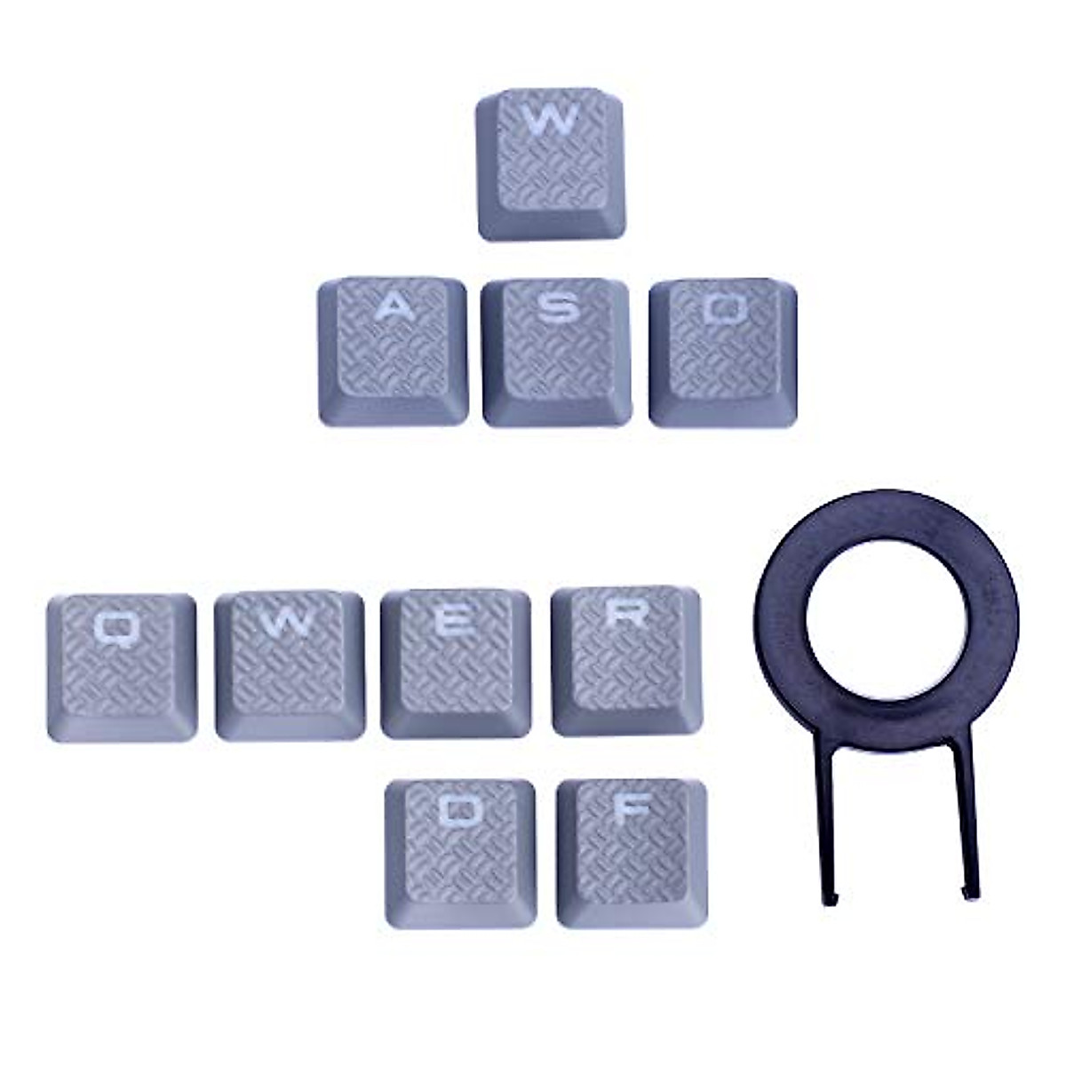 Grey Performance keycaps FPS Backlit Key Caps Compatible for Cherry MX Low Profile Key/Switch Corsair Gaming Keyboards
