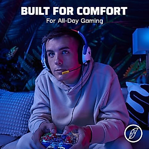 PDP REALMz Wired Gaming Headset for Nintendo Switch/Lite/OLED, 3.5mm Headphones Audio Jack for Tablets/PC/Console/Laptop, Officially Licensed SEGA Sonic Superstars: Sonic Go Fast