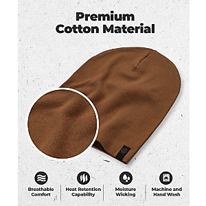 Warm Slouchy Beanie Hat - Deliciously Soft Daily Beanie in Fine Knit