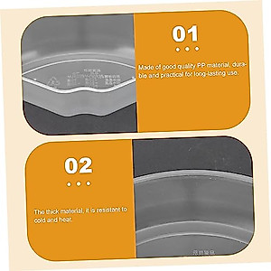 RORPOIR 20pcs Compartment Steamer Dim Sum Steamer Sticky Rice Steamer Stove Accessories Steamer Insert Basket Veggie Steamer Rack Kitchen Cookie Steamer Food Steaming Tool Food Steamer Can