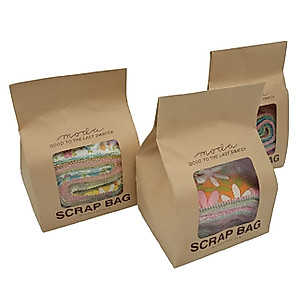 Moda Fabric 3 Scrap Bags, Assorted, 6 Inches