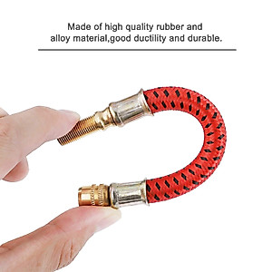 TOMALL Pump Extension Hose Extended Air Inflator Tube Inflatable Mouth Hose Pump Soft Tube for M365 Electric Scooter