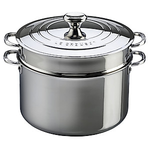 Le Creuset Tri-Ply Stainless Steel 12 pc. Cookware Set